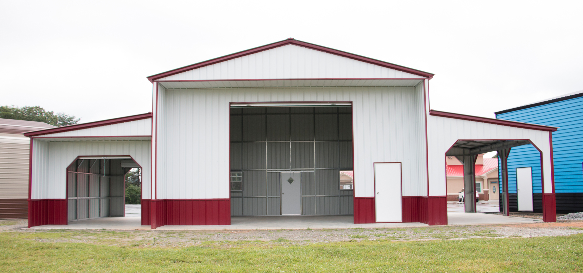 Raised Center Aisle Barn Plans | Raised Monitor Barns