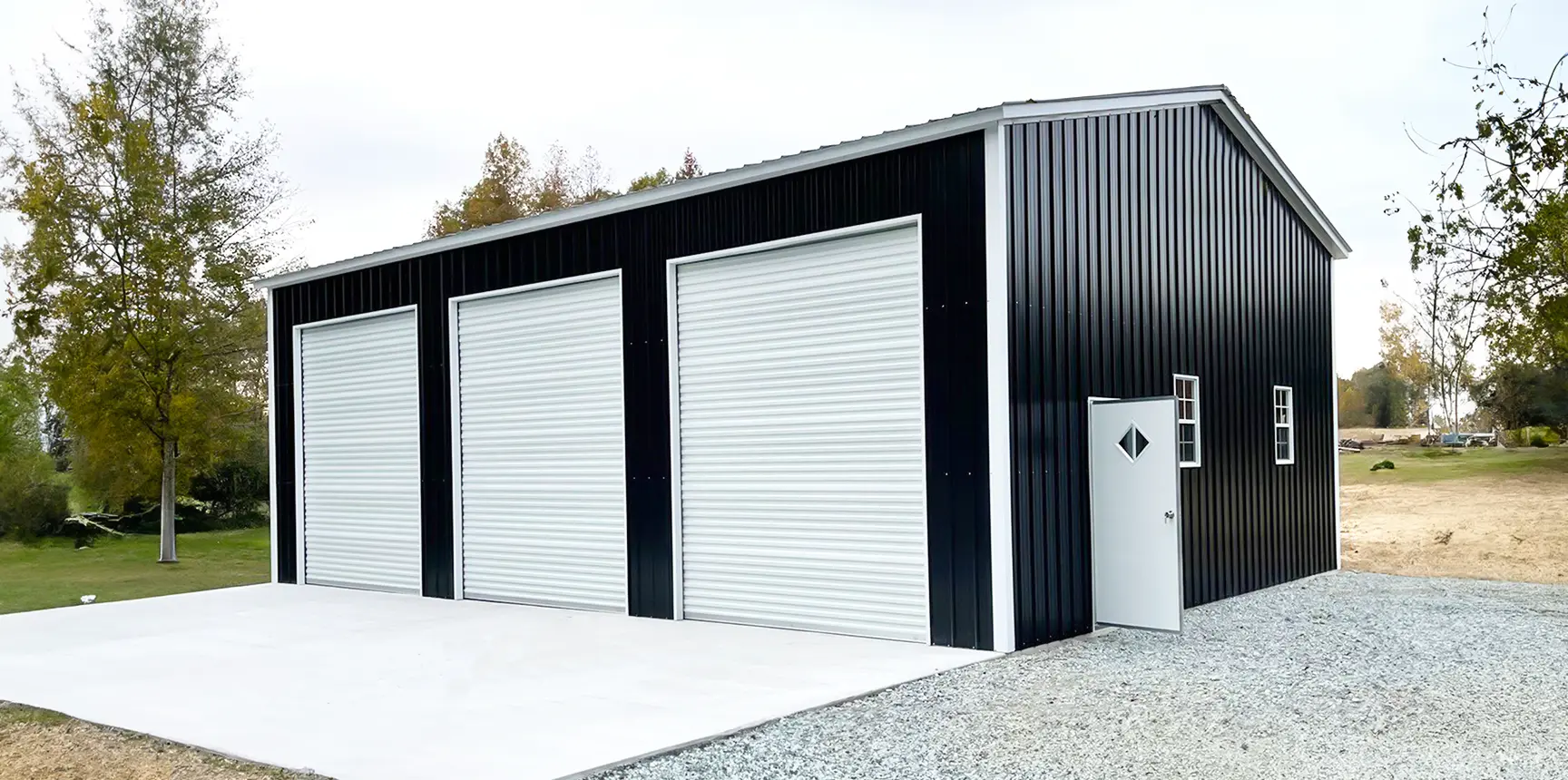 Metal Three Car Garage With Apartment Three Car Garages | 3 Car