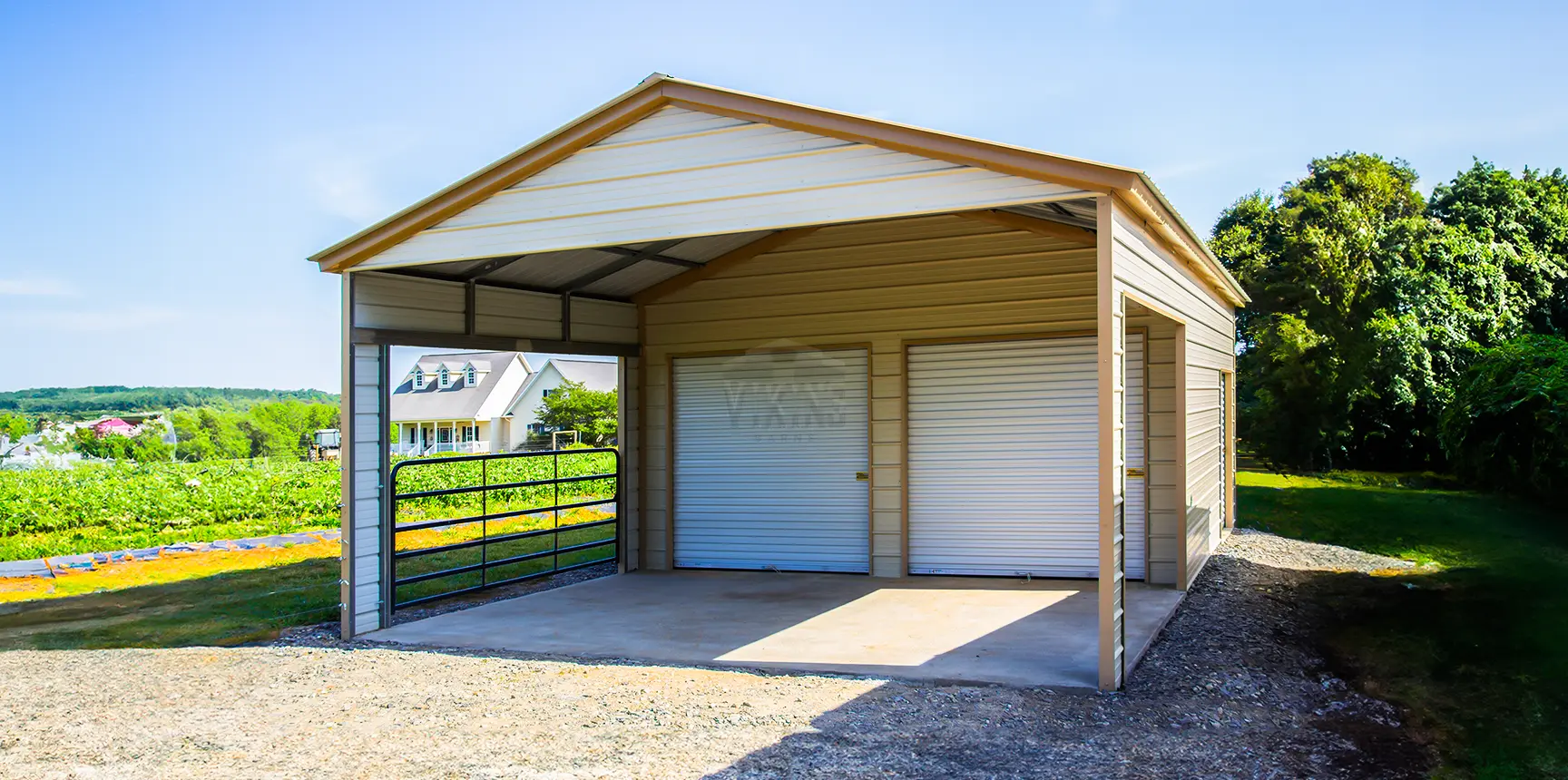 Metal Utility Carports for Sale | American-Manufactured Utility Carports
